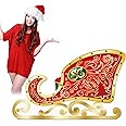 Cardboard Santa Sleigh Stand up Christmas Cardboard Cutout Standup ...