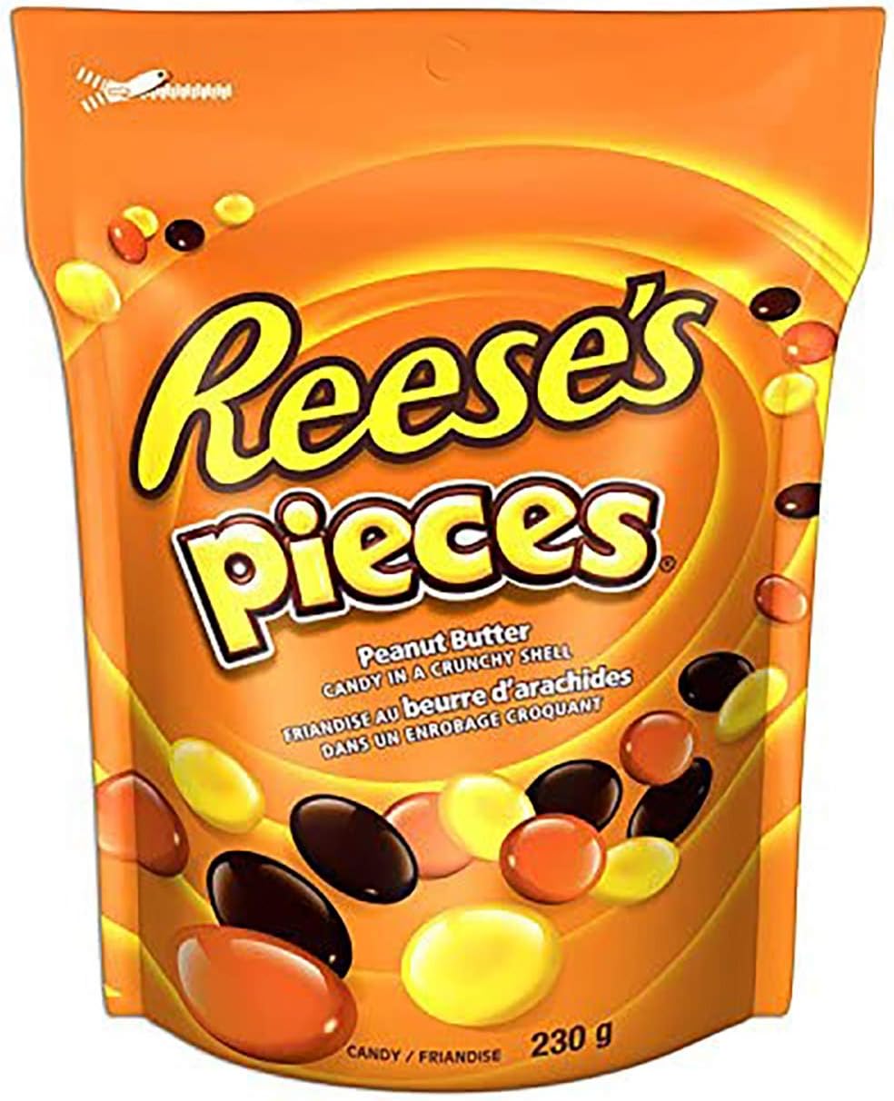 REESE PIECES Chocolate Peanut Butter Candy, 230 Gram: Amazon.ca: Grocery