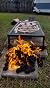 Amazon.com: Camp Chef Lumberjack Over Fire Grill - Steel Campfire Grill ...