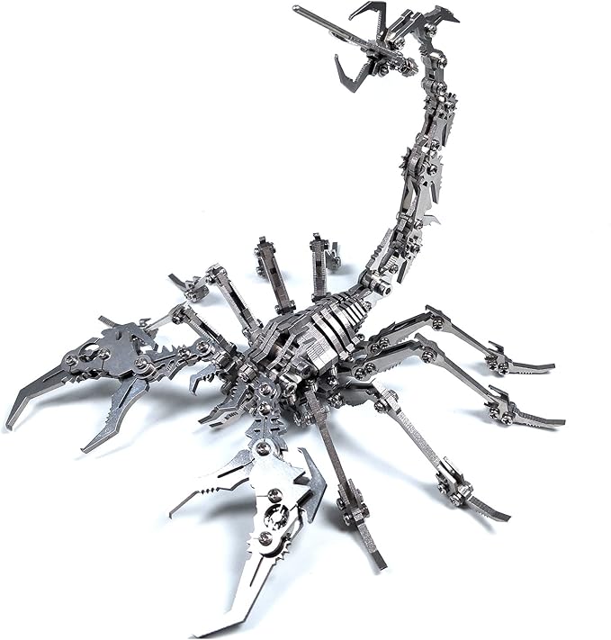 Amazon.com: Scorpion 3D Detachable Stainless Steel DIY Joint Mobility ...