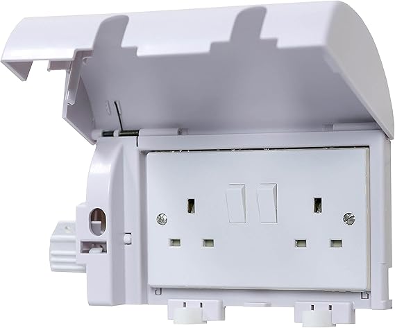 Socket Safe UK Electrical Key Lockable Twin Plug Socket Protector ...