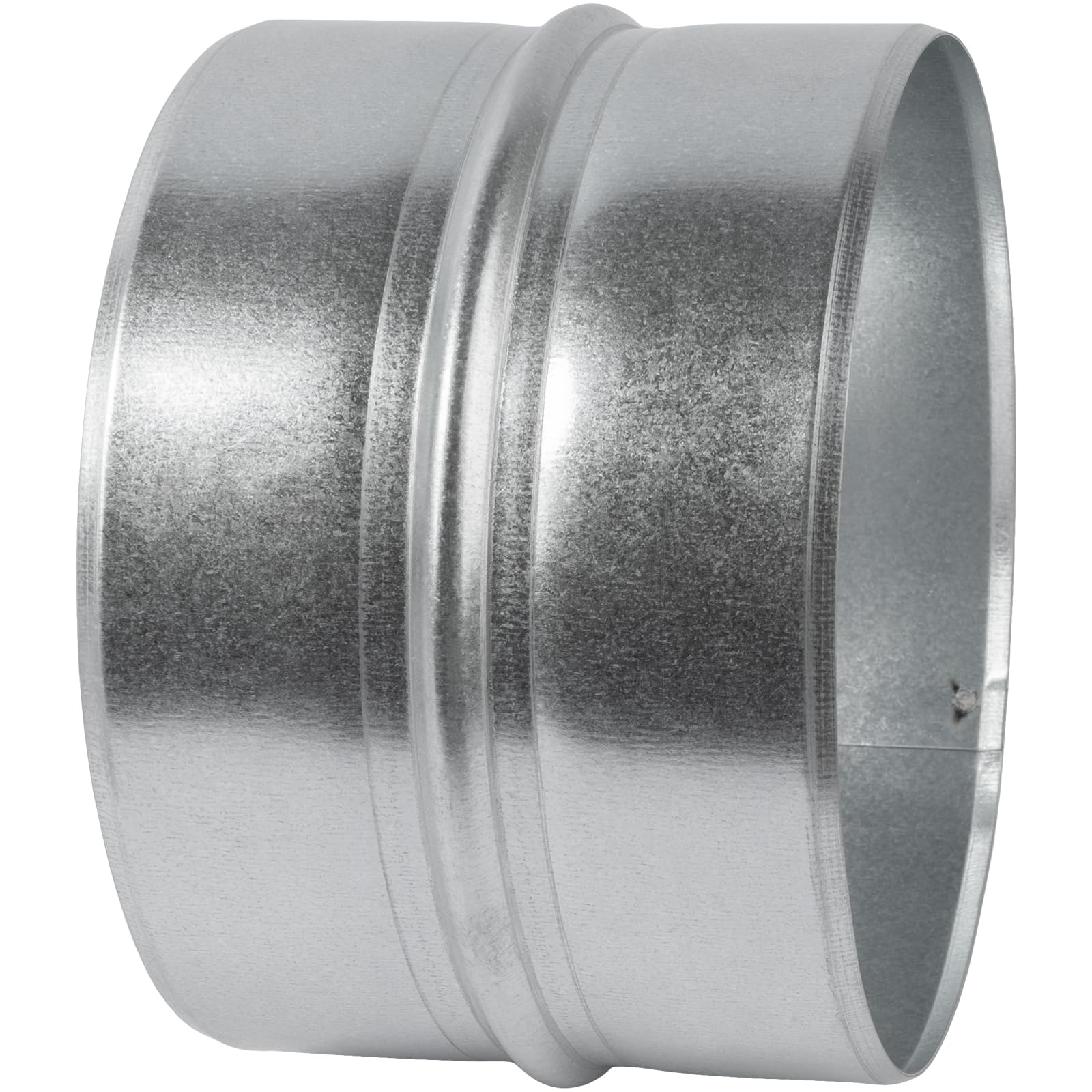 Vent Systems 6'' Inch Galvanized Steel Duct Connector - Round ...
