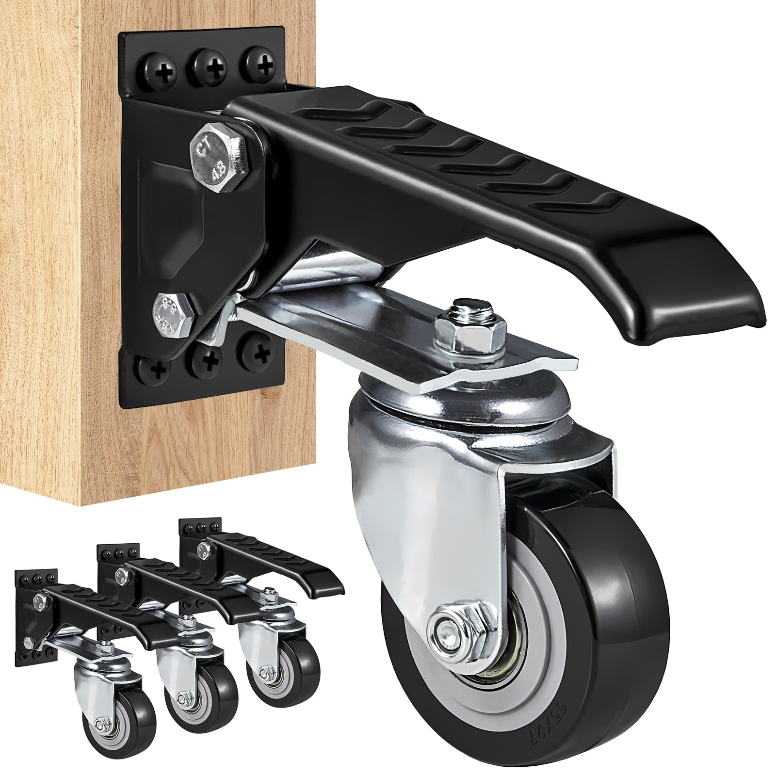 Mua VEVOR Workbench Casters kit 660 lbs Load Capacity, Set of 4, 2.5 ...