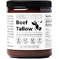 Amazon.com : Santa Cruz Paleo Beef Tallow for Skin Care & Cooking, 100% Grass Fed and Finished ...