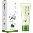 Amazon.com : Aloderma 99% Organic Aloe Vera Gel, Bottled within 12 ...