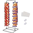 Amazon.com: Quald Chip Rack Display Stand,7 Tier Clips Chip Stand ...