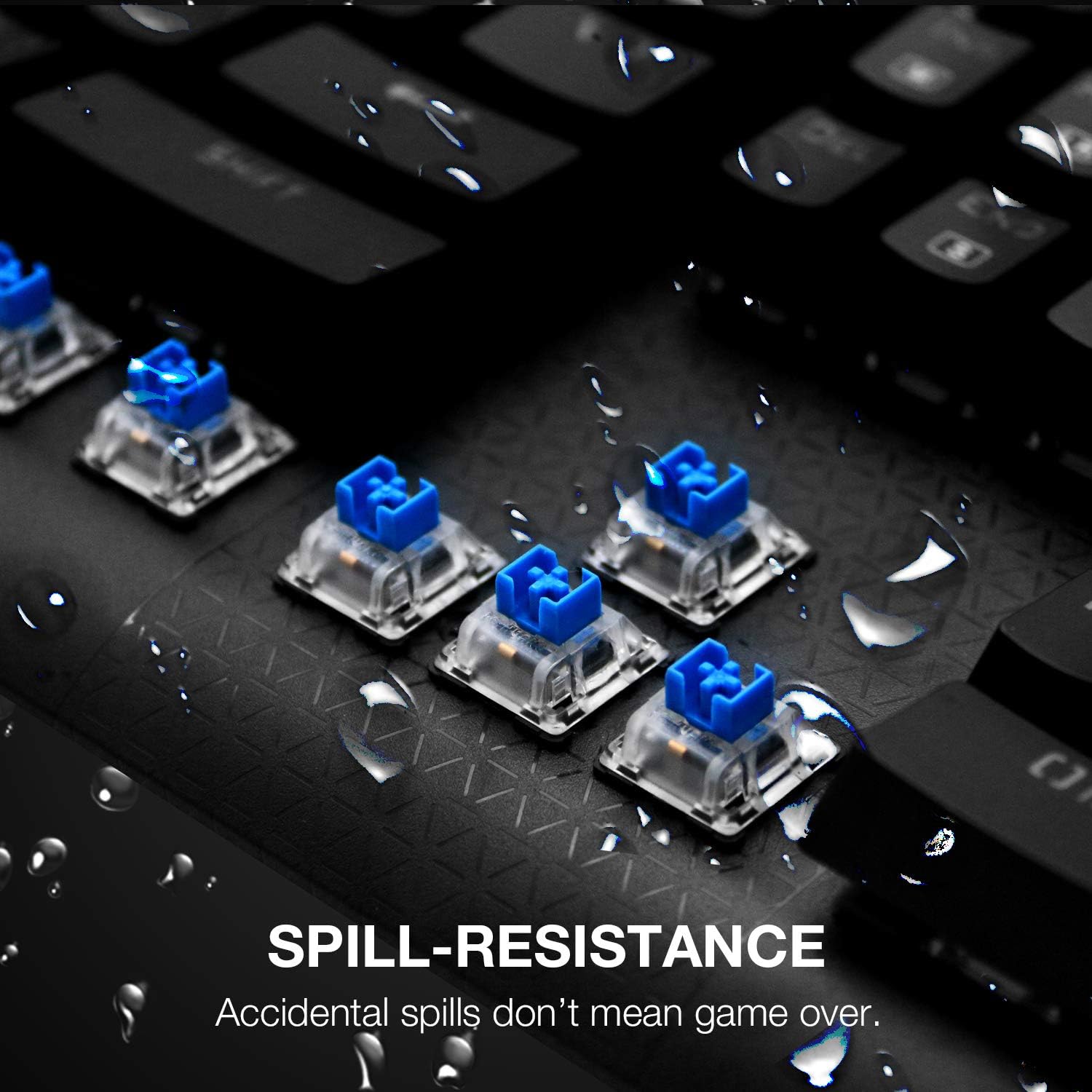 Mechanical Keyboard, E-YOOSO K600 LED Rainbow Backlit Mechanical Gaming ...