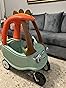 Amazon.com: T-Rex Cozy Coupe by Little Tikes Dinosaur Ride-On Car for ...