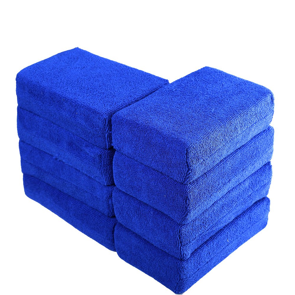 Car Wash Microfiber Sponges House Clean Sponge, Premium Grade ...