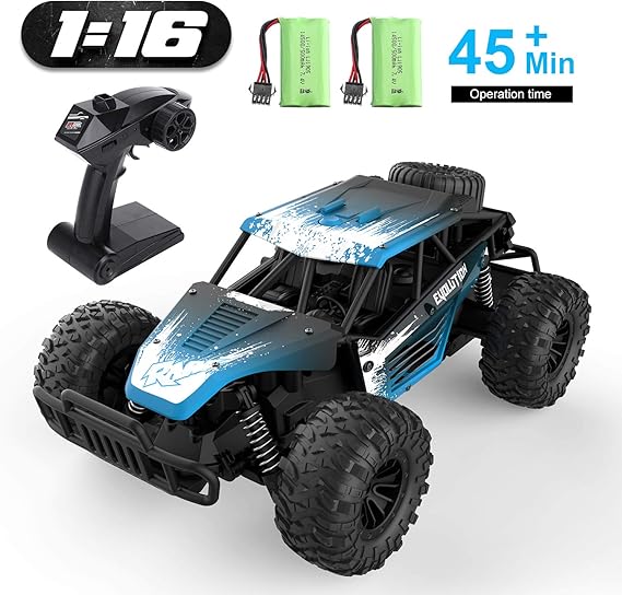Amazon.com: EACHINE Remote Control Car for Boys 8-12, EC16 1/16 RC Off ...