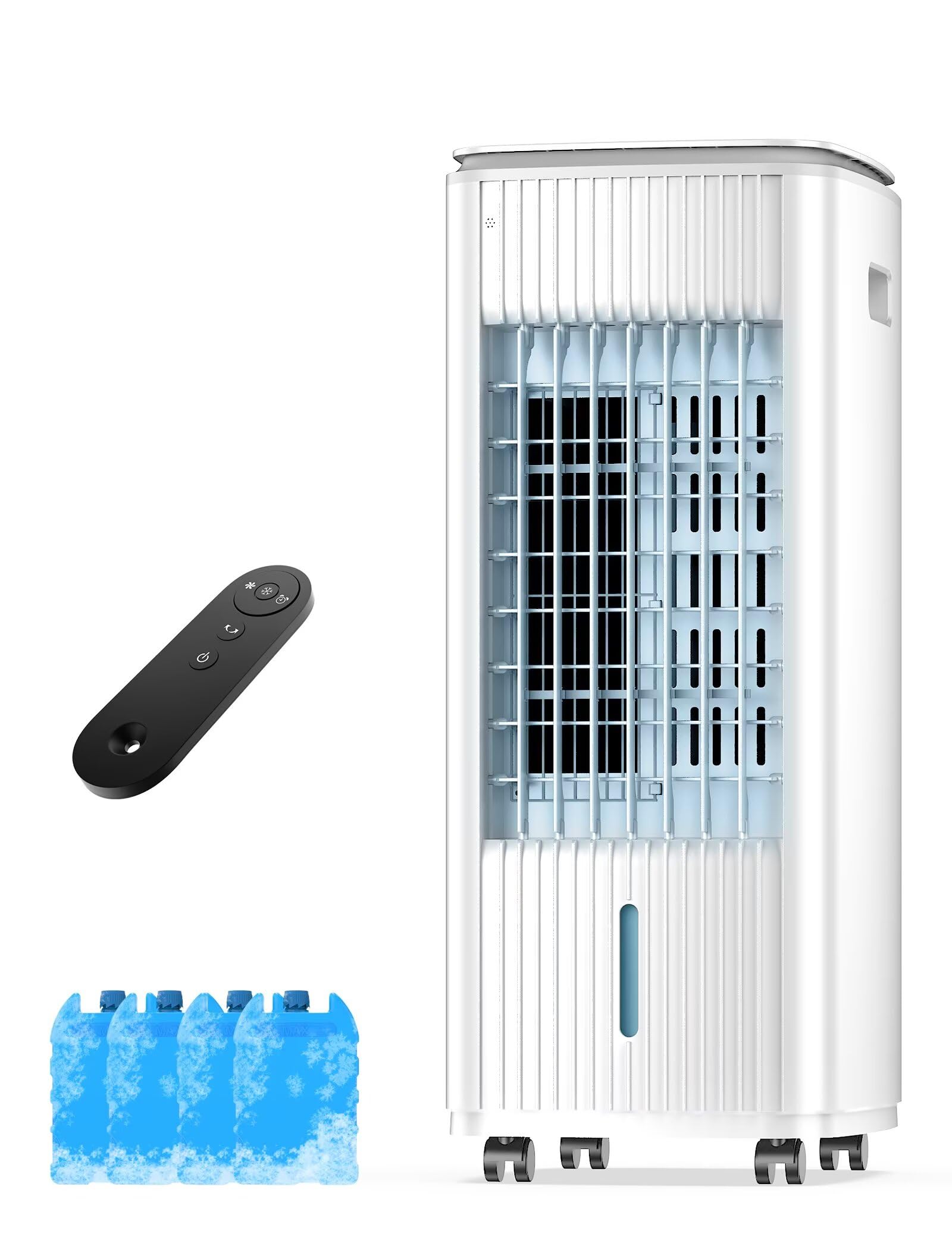 Windowless Portable Air Conditioners, 3-IN-1 Evaporative Air Cooler w/4 ...