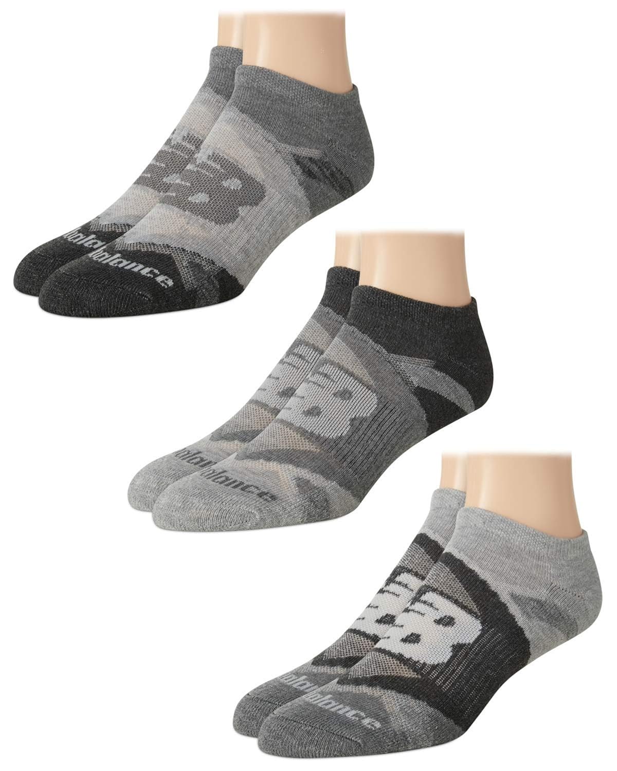 New Balance Men's Socks - Low Cut No Show Athletic Performance Ankle ...