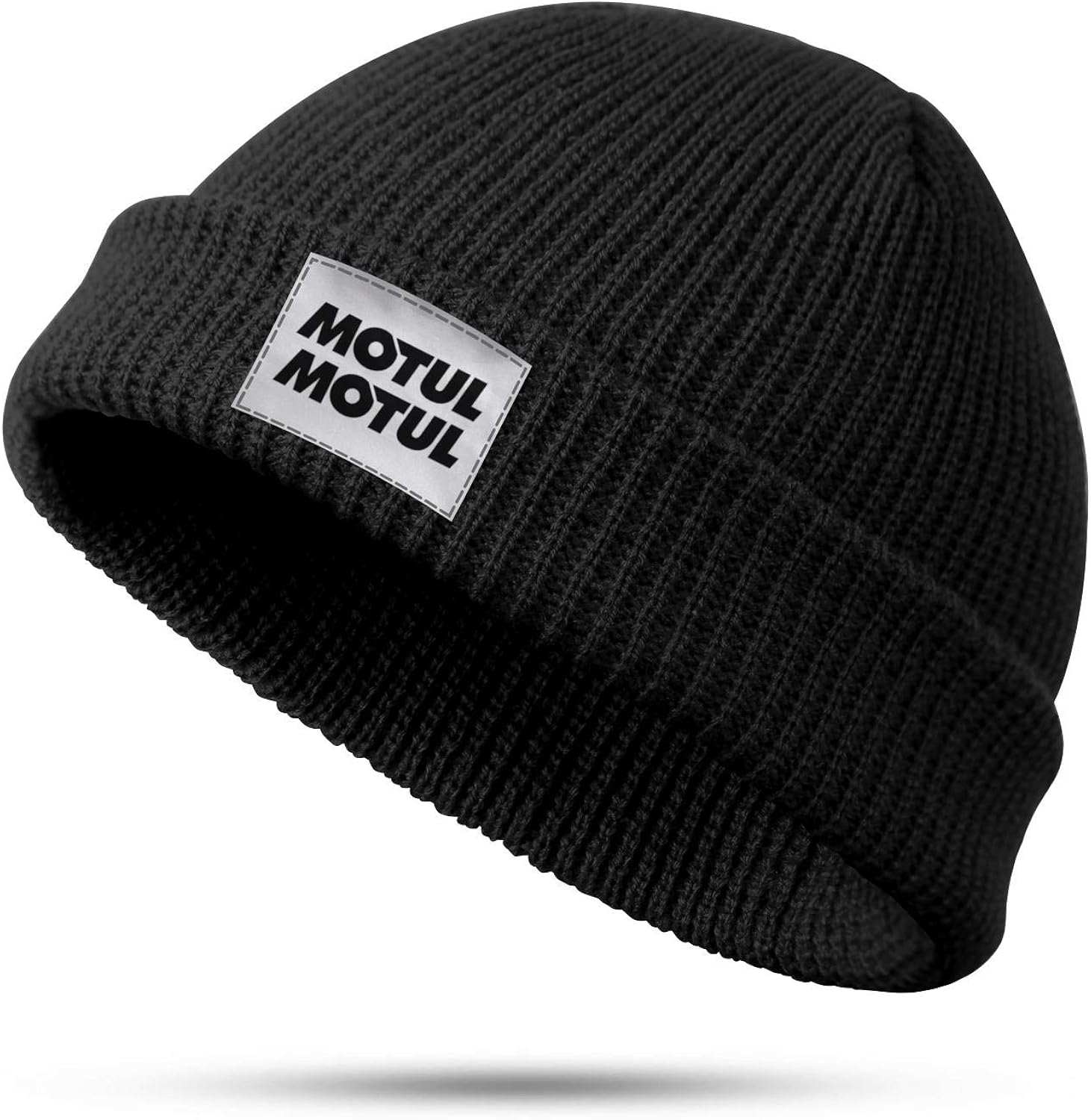 aknhdhdg Unisex Motul-Logo-Black- Fisherman Beanie Hat for Mens' Women ...