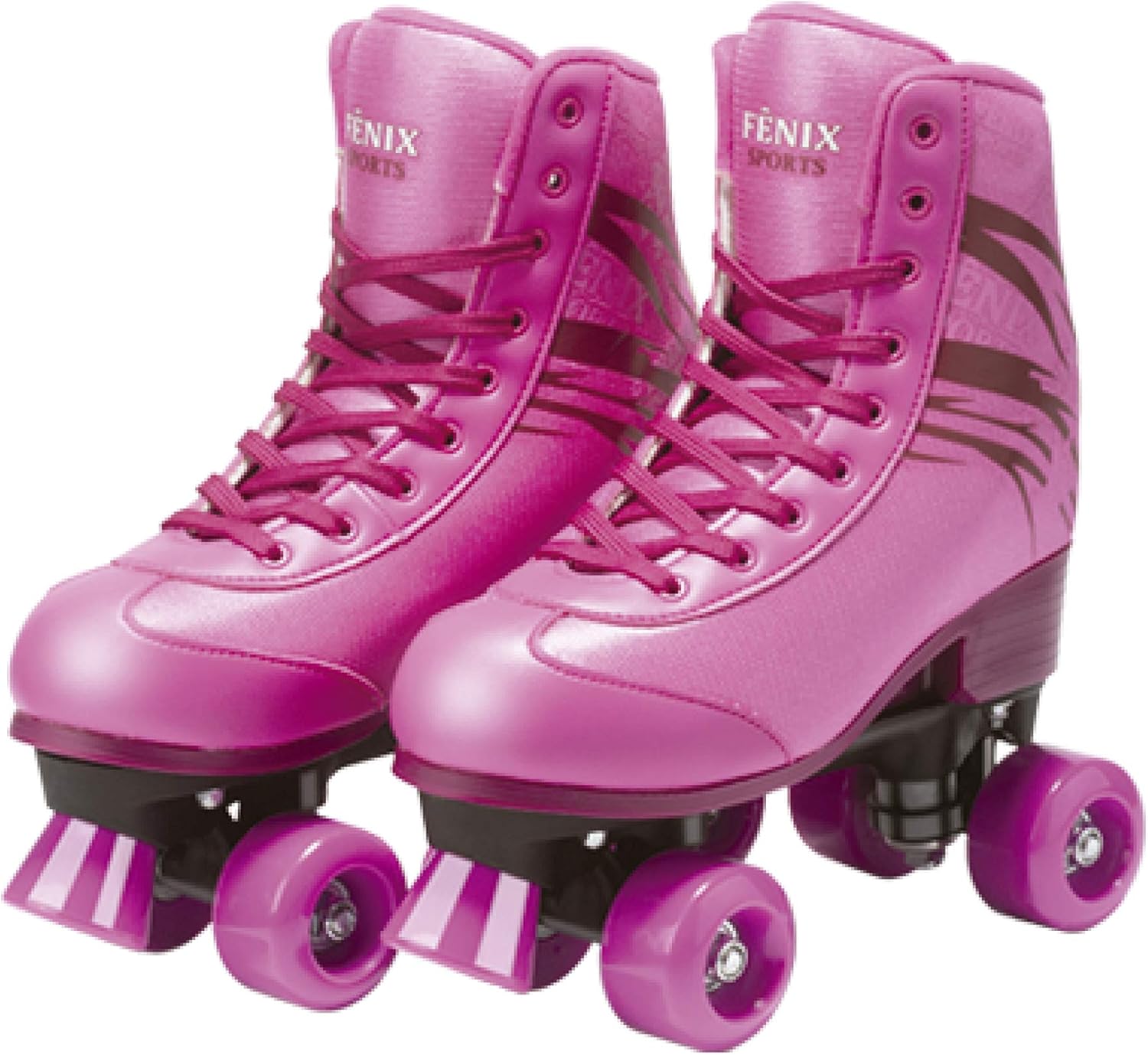 Patins Quatro Rodas Roller Skate Fenix Rosa | Amazon.com.br