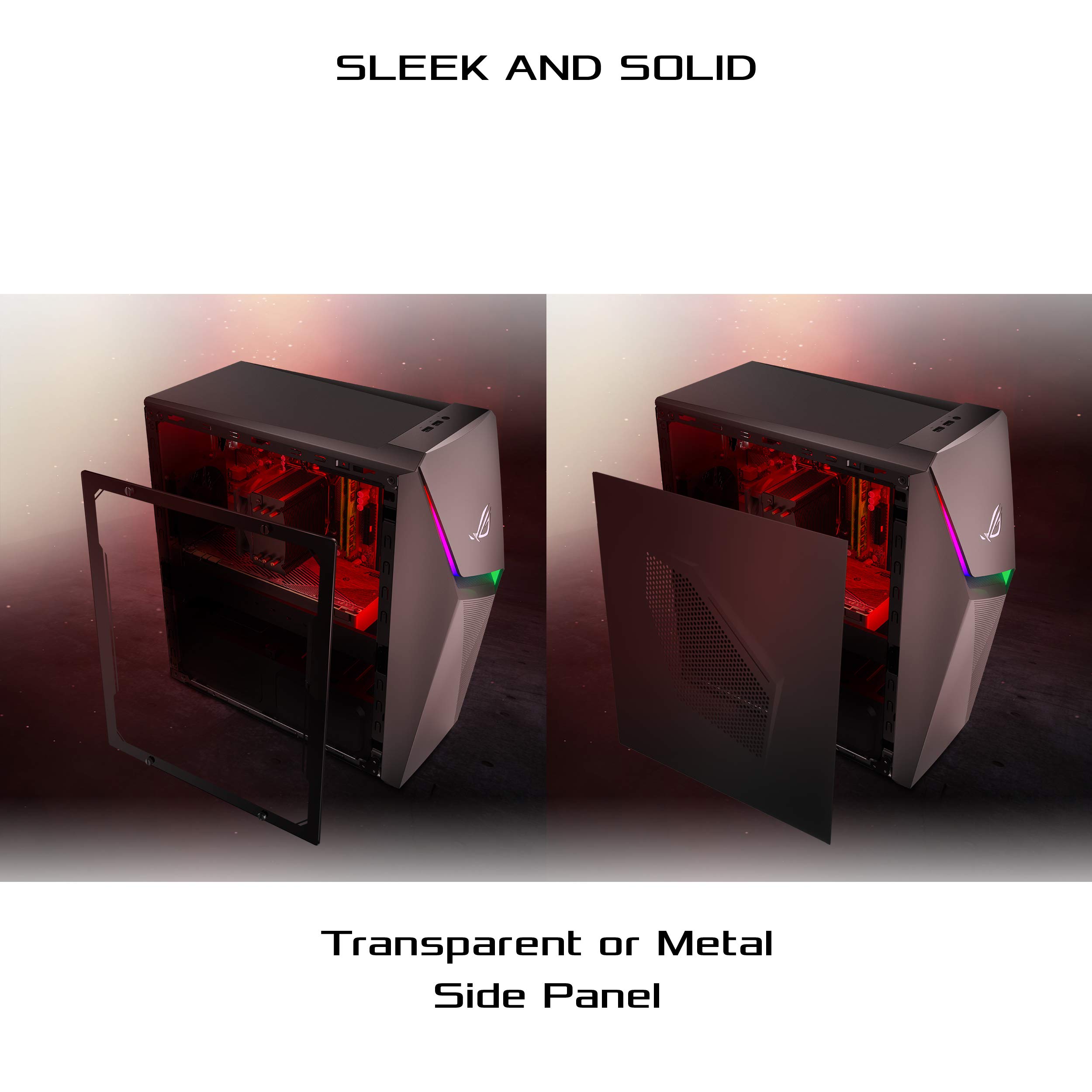 ROG Strix GL10DH Gaming Desktop PC, AMD Ryzen 7 3700X, GeForce GTX 1660 ...