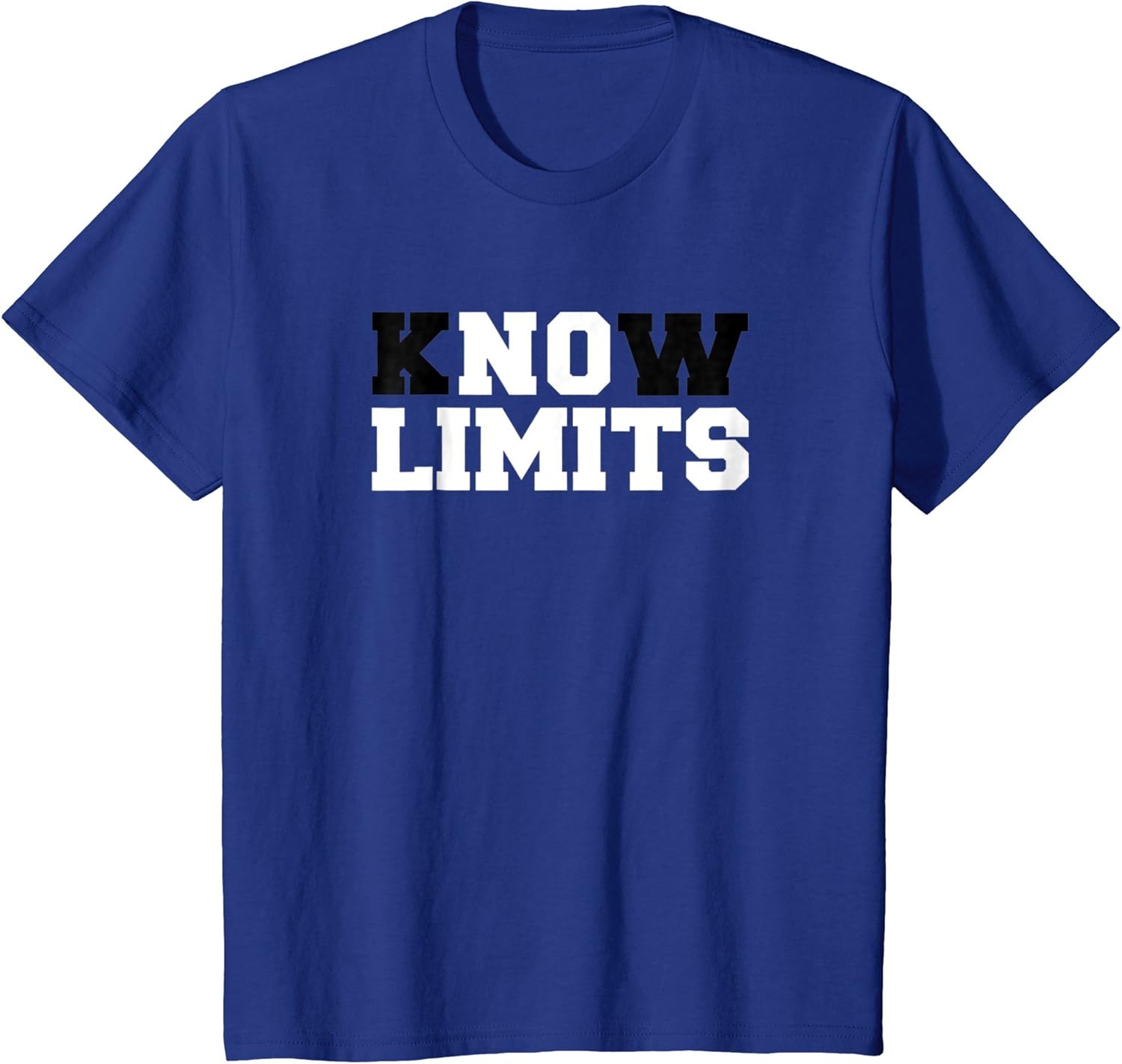 Amazon.com: Motivational Know Limits No Limits T-Shirt: Clothing