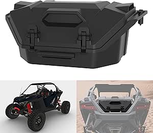Amazon.com: SAUTVS UTV Rear Cargo Box for RZR Pro R, Rear Poly Water Resistant 36 QT Rear Cargo ...