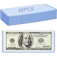 Amazon.com: 20 Pack Dollar Bill Sleeves - 6.8" x 2.9" Clear Currency ...