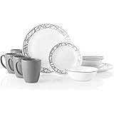 Amazon.com | Corelle Livingware 16-Piece Dinnerware Set with Mug ...