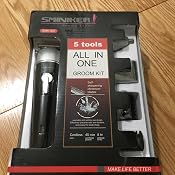 Sminiker Professional 5 in 1 Men's Grooming Kit Waterproof Hair ...