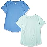Amazon.com: Amazon Essentials Women's Classic-Fit 100% Cotton Short ...