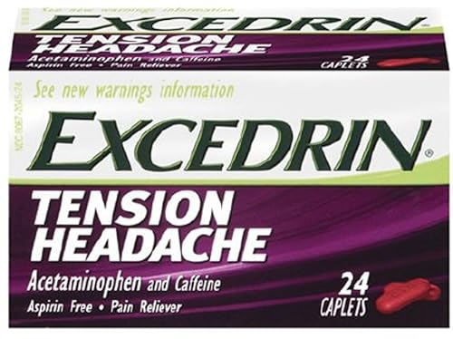 Excedrin Tension Headache Caplets 24 ea (Pack of 4) in Kuwait | Whizz ...