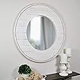 FirsTime & Co. Ellison Shiplap Accent Wall Mirror, 27", Aged White ...