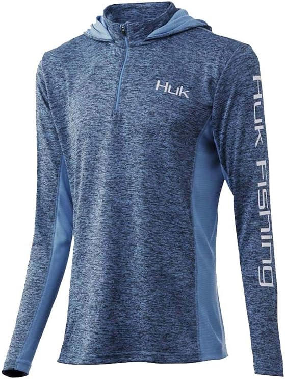 HUK Women's Coldfront Icon X Hoodie Hoodie: Amazon.co.uk: Sports & Outdoors