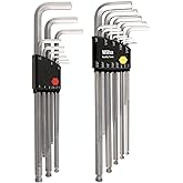 Wiha 36989 Ball End Hex L-Key Set, Short Arm, Metric. 9 Piece - Amazon.com