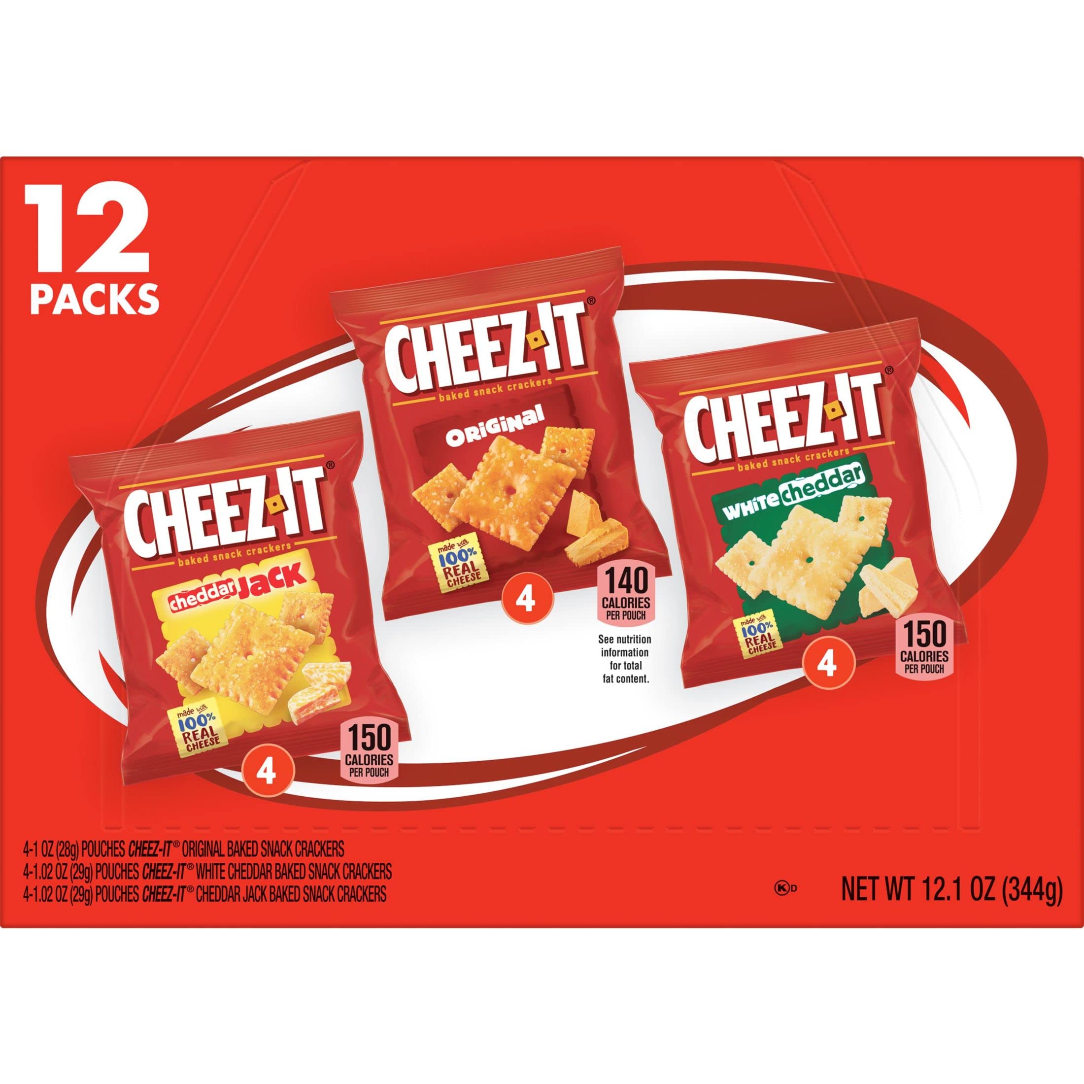 Mua Cheez-It Cheese Crackers, Baked Snack Crackers, Lunch Snacks ...