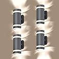 LMP LED 4 Pack Semi Cylinder Up and Down Lights Outdoor Wall Light,Body ...