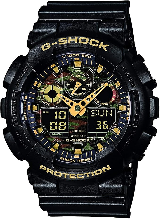 Casio G-SHOCK Homme Analogique-Digital Quartz Montre avec Bracelet en ...