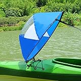 Amazon.com : Harmony Upwind Kayak Sail and Canoe Sail Kit (Red ...