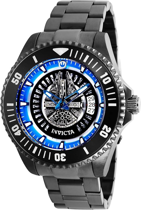 Invicta 26559 Star Wars - Millennium Falcon Men's Wrist Watch stainless ...