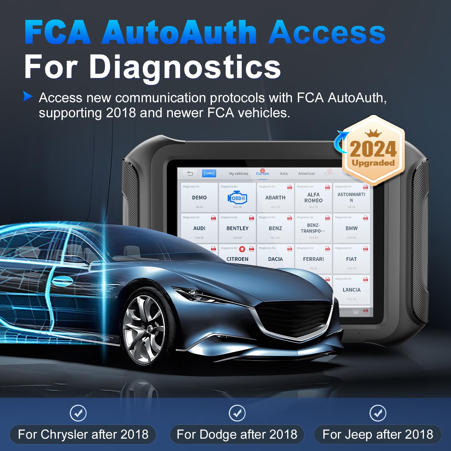 Mua D9S Pro Automotive Diagnostic Tool 2024 V2.0, Upgrade of D9Pro, ECU ...