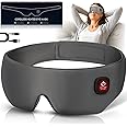 Amazon.com: Silk Cordless Heated Eye Mask, Washable Sleep Mask Warm Compress Mask Soft Pressure ...