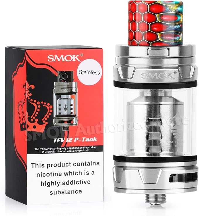 Official SMOK TFV12 Prince Tank (P-Tank 2ml) Atomiser for E Cigarettes ...