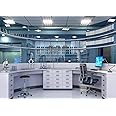 Amazon.com : Loccor 7x5ft Fabric Science Backdrop Laboratory Room ...