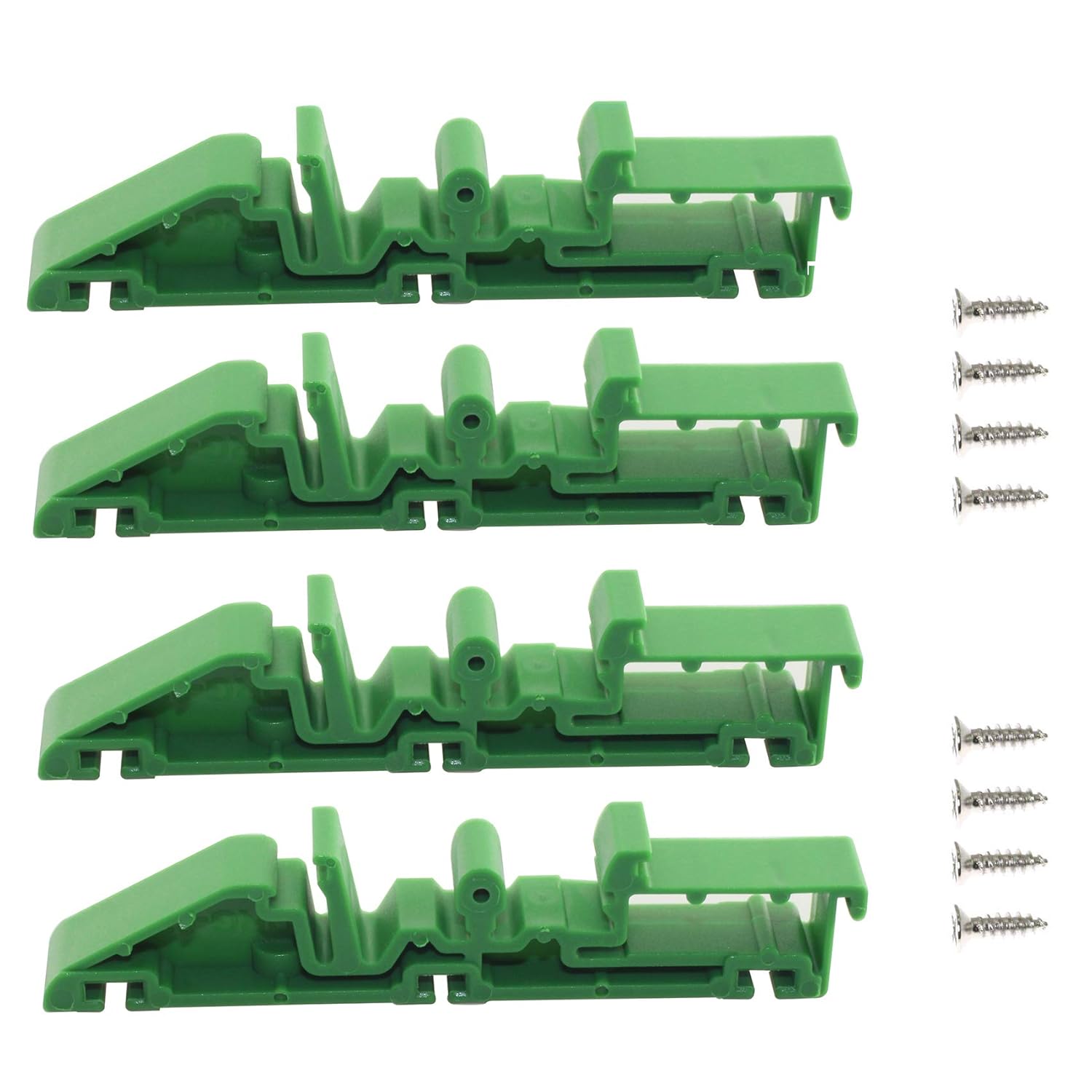 ToToT PCB Rail Mounting Bracket Simple PCB Circuit Board DIN Guide Rail ...