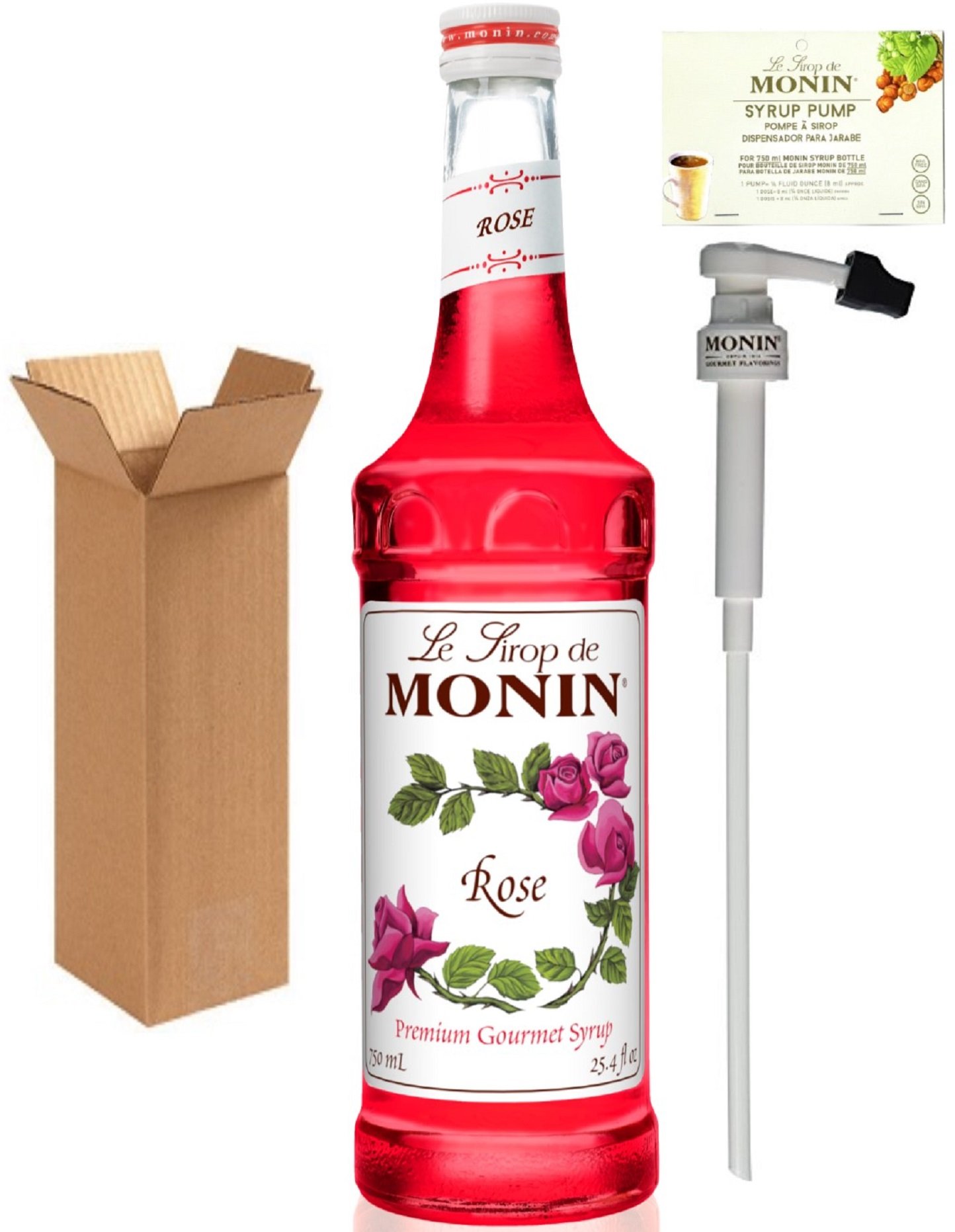 Amazon.com : Monin Lavender Syrup, 33.8-Ounce Plastic Bottle (1 Liter ...