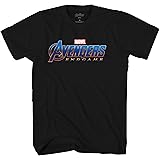 Amazon.com: Marvel Avengers Endgame Movie Logo Graphic T-Shirt: Clothing
