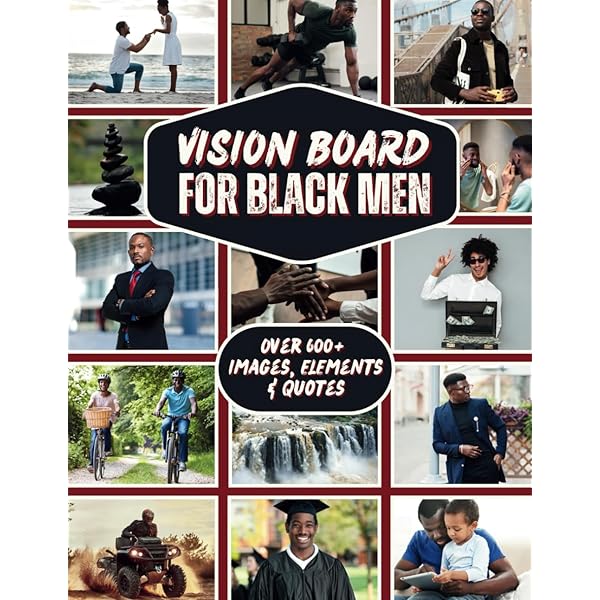 Vision Board Kit For Men, Vision Board Printable, Vision Board For Boys ...