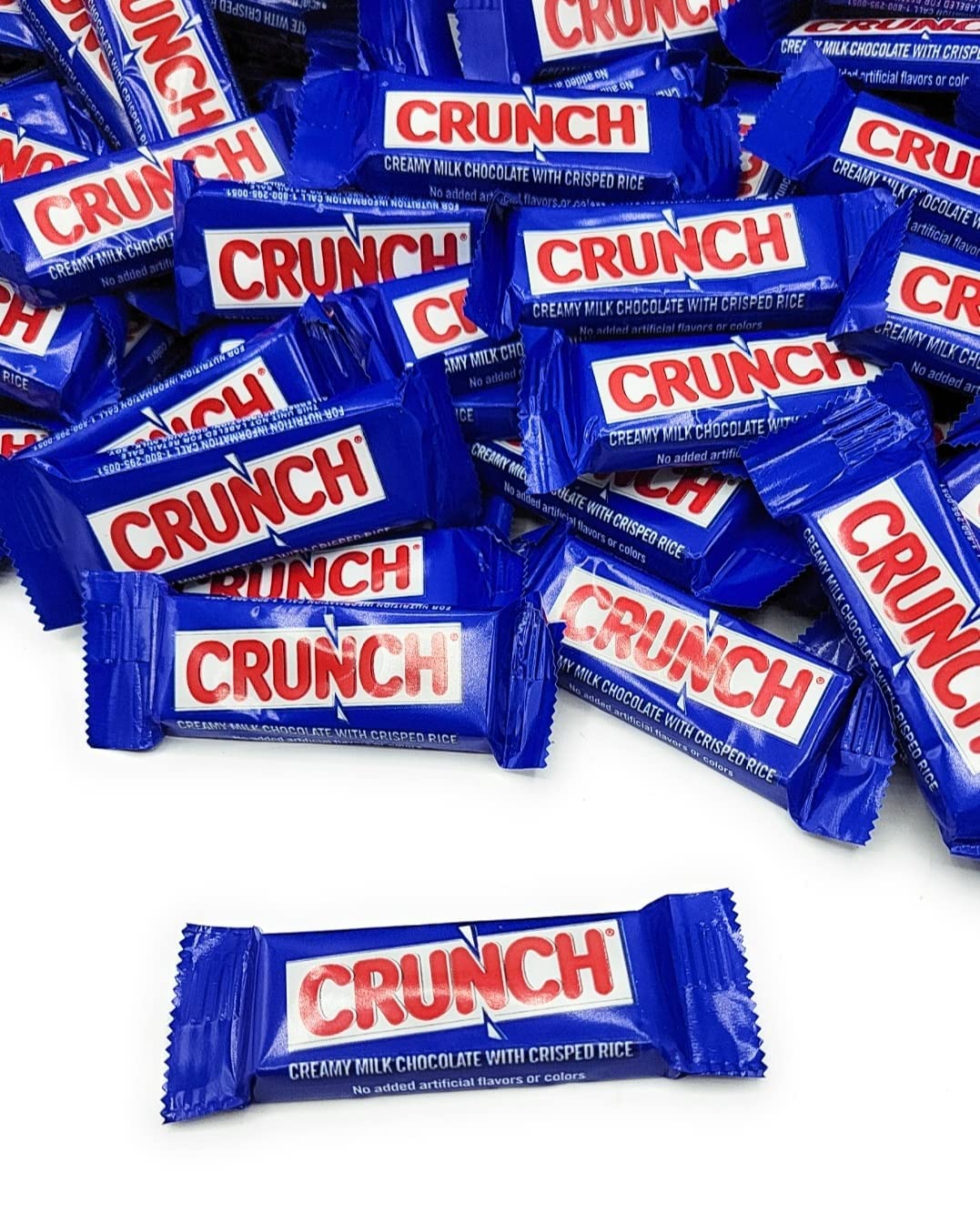 Mua Crunch Snack Size Chocolate Bar - Creamy Milk Chocolate and Crisped ...