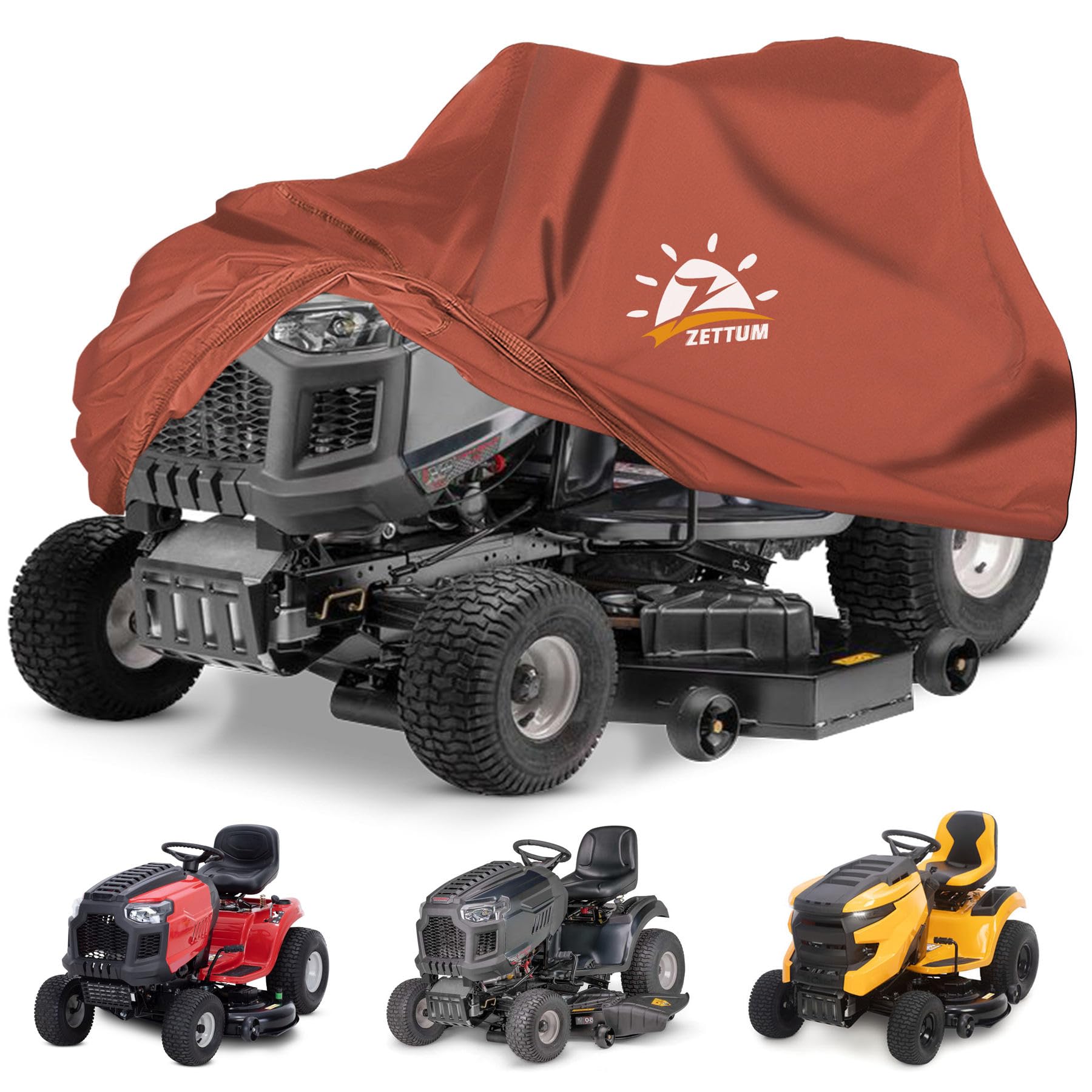 Mua Zettum Riding Lawn Mower Cover - Lawn Tractor Cover Waterproof ...