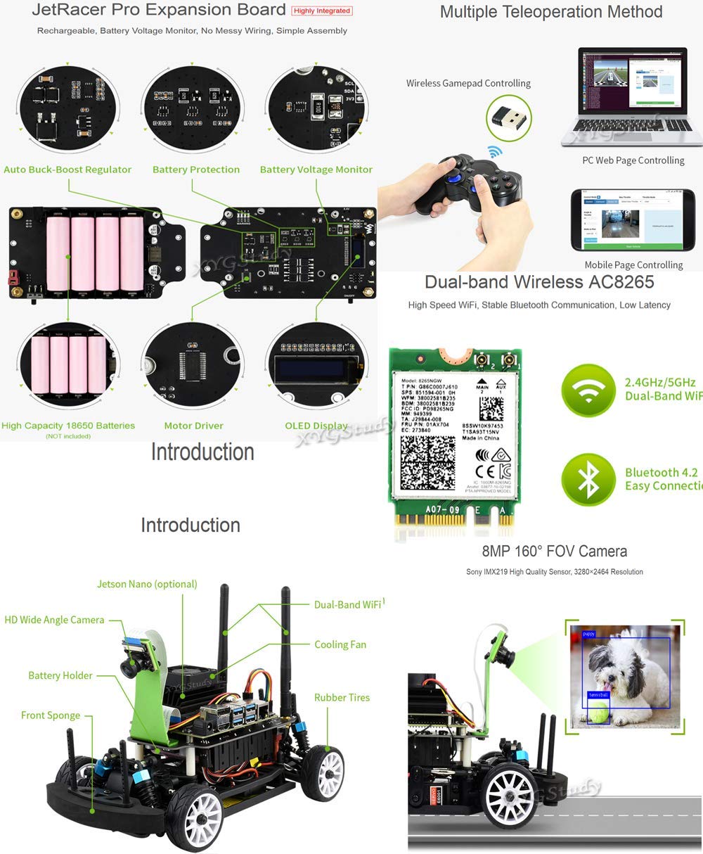 Mua JetRacer Pro Kit AI Racing Robot Powered by Jetson Nano AI Racing ...