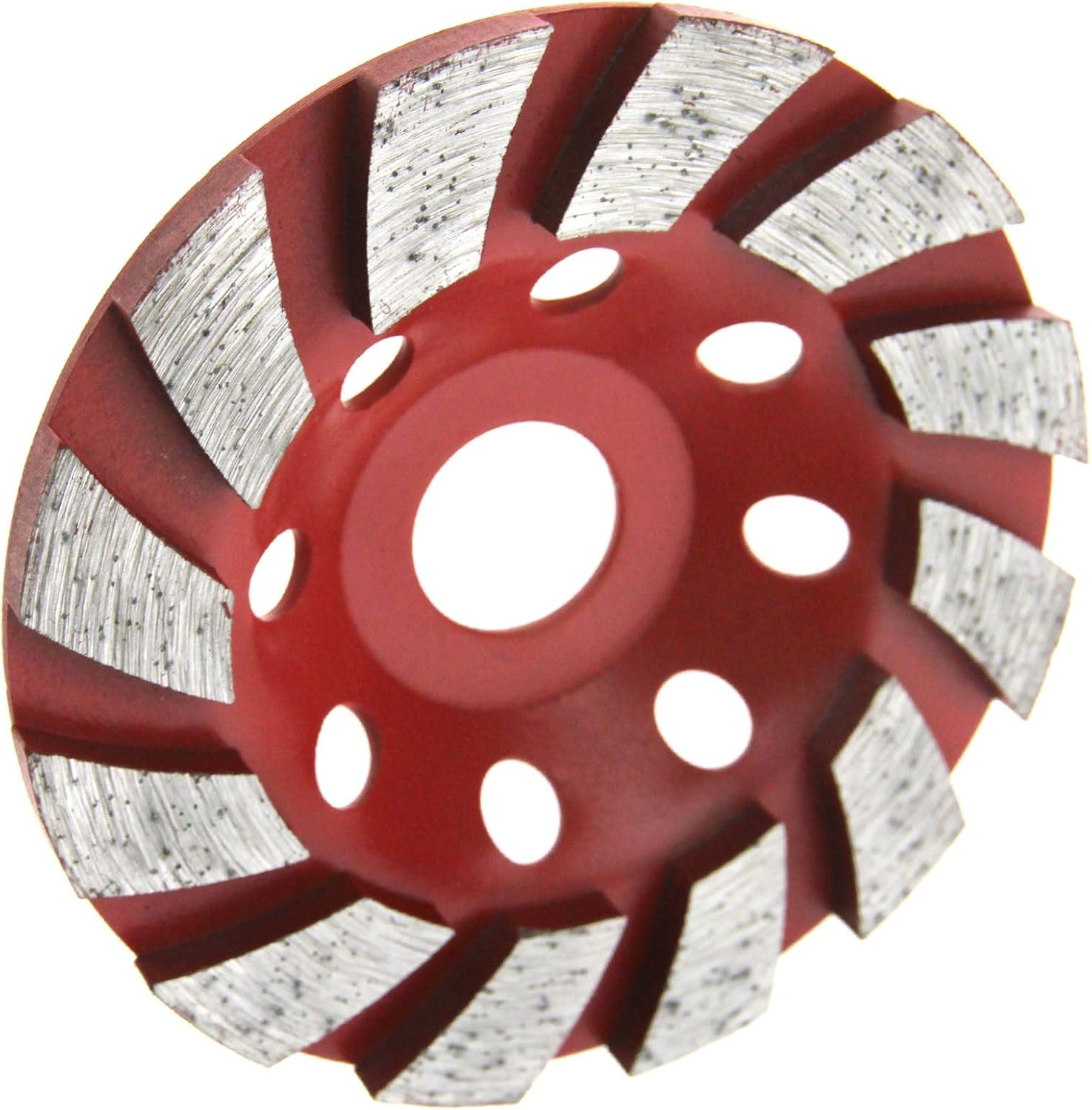 4 Inch 8 Hole Diamond Segment Grinding Wheel Disc Grinder Granite Stone ...