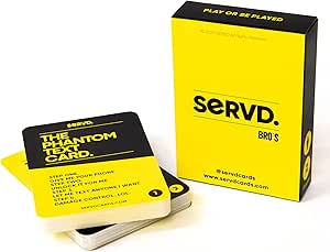 Amazon.com: SERVD - Bro's - The Hilarious Real-Life Card Game for ...