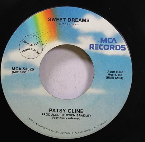 - PATSY CLINE 45 RPM SWEET DREAMS / ALWAYS - Amazon.com Music