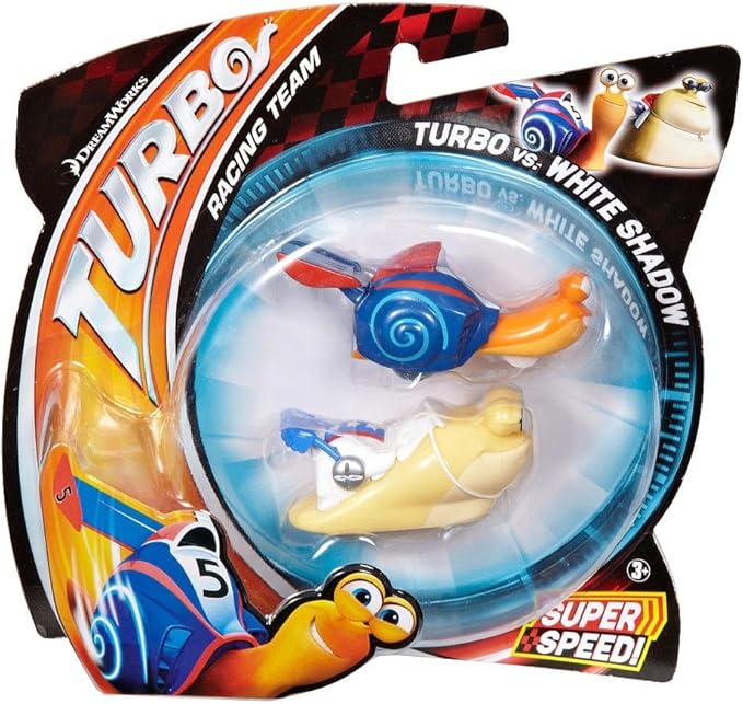 DreamWorks Turbo: Turbo vs White Shadow 2 Pack Vehicle Set: Amazon.co ...