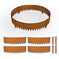 Amazon.com : BUYYAH Cor-Ten Steel Landscape Edging with Rust Patina ...